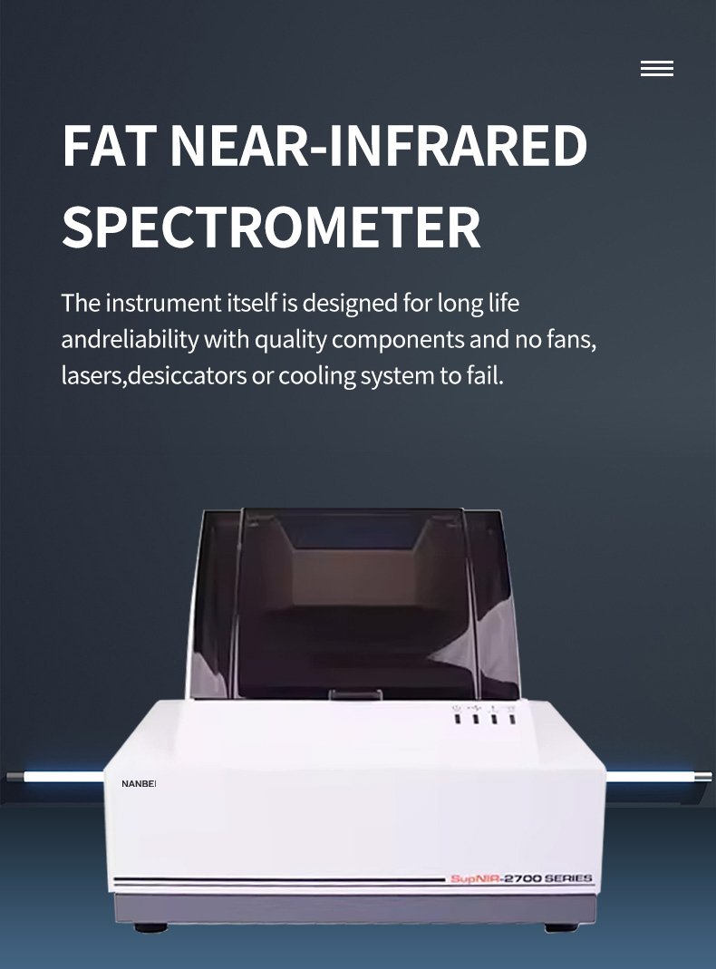 Nir Spectrometer For Animal Feed Analysis: Protein, Fat, Fiber, Moisture, And Ash, High Quality ...