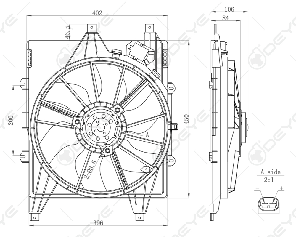 Renault Clio 용 전기 라디에이터 냉각 팬 모터, Bossgoo.com의 고품질 Renault Clio 용 전기 ...