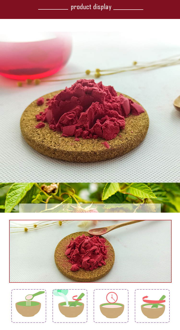 Premium Organic Freeze Dried Raspberry Powder, High Quality Premium ...