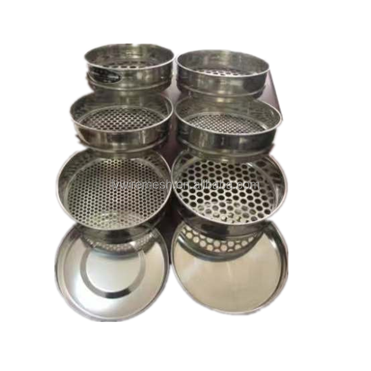 Stainless Steel Test Sieve 1 2 3 4 5 6 10 20 40 50 100 Microns Filter ...