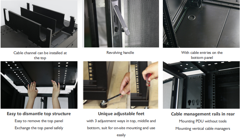 19 Inch Network Cabinet Rack High Quality 37u 800kg, High Quality 19 ...
