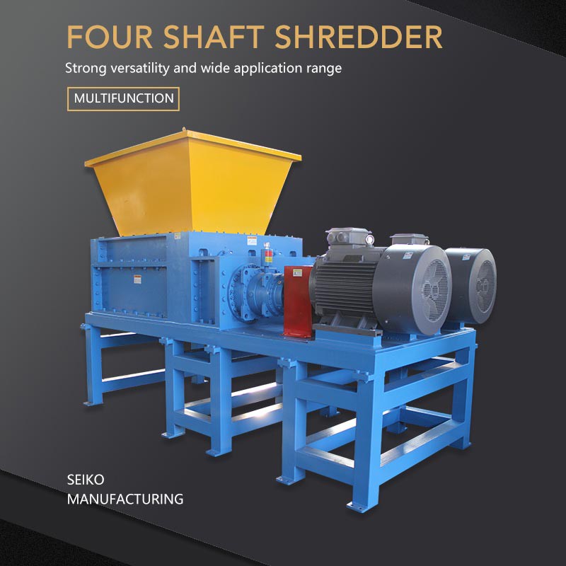 Four Shaft Shredder Machine, High Quality Four Shaft Shredder Machine ...
