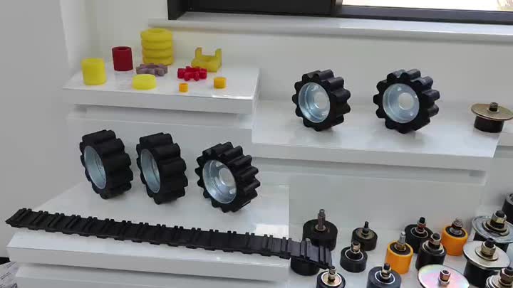 สายพานลำเลียงลูกกลิ้งลูกกลิ้งยางสำหรับ Guaresi คุณภาพสูง สายพานลำเลียง ...