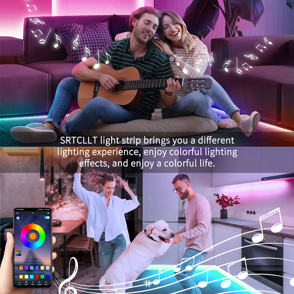 Alexa Google Home Led Strip App Controlled 21 Key Ws2811 5050 5m 60led ...