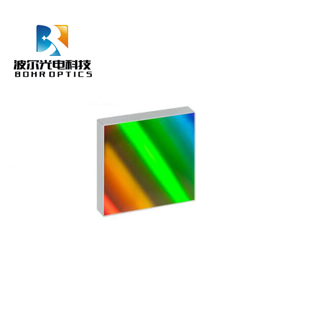 25x25x6mm Flat Gratingtransmission Diffraction เลนส์ Grating คุณภาพสูง 25x25x6mm Flat