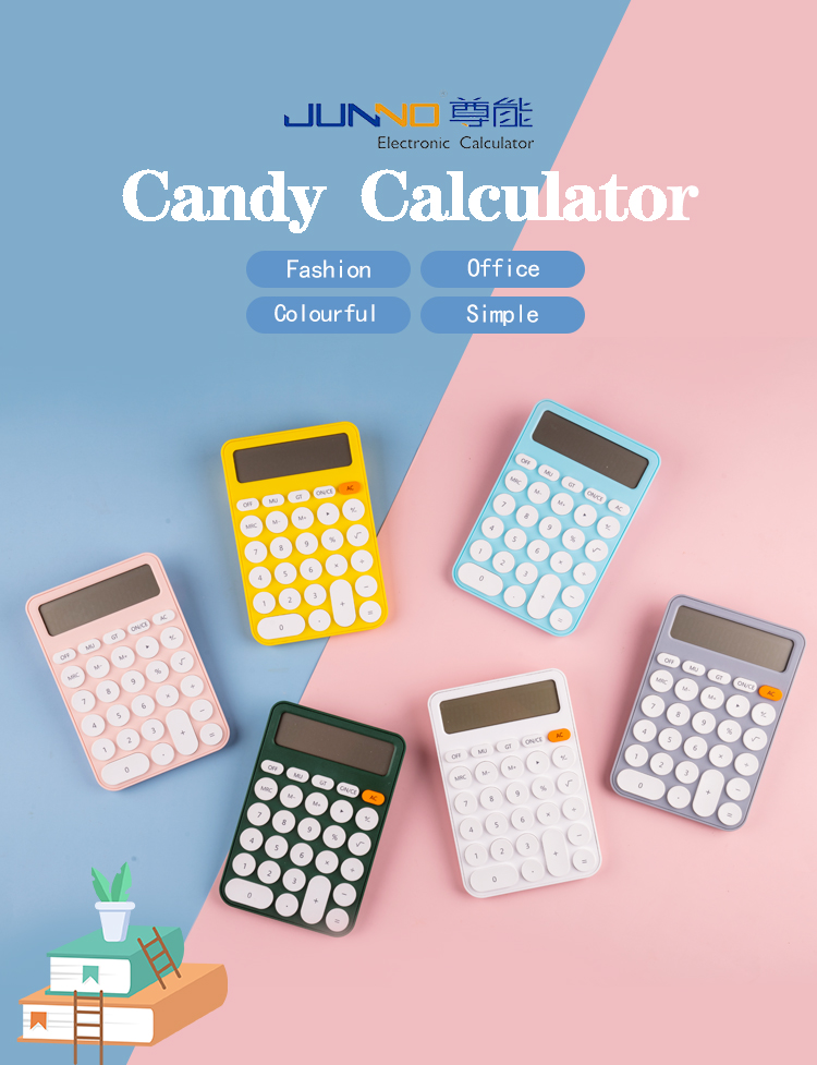 12 Digits Big Button Fashion Calculator, High Quality 12 Digits Big ...