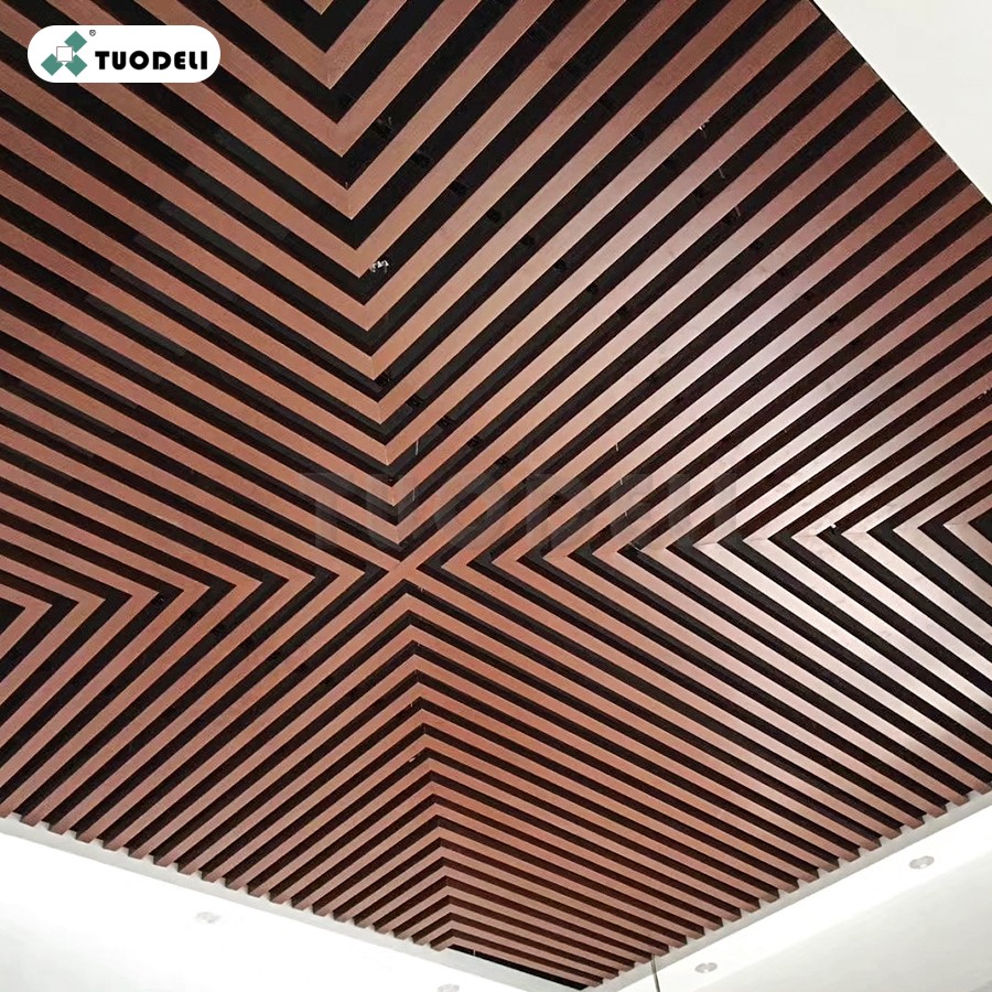 Aluminum U-shaped Baffle Ceiling System, High Quality Aluminum U-shaped ...