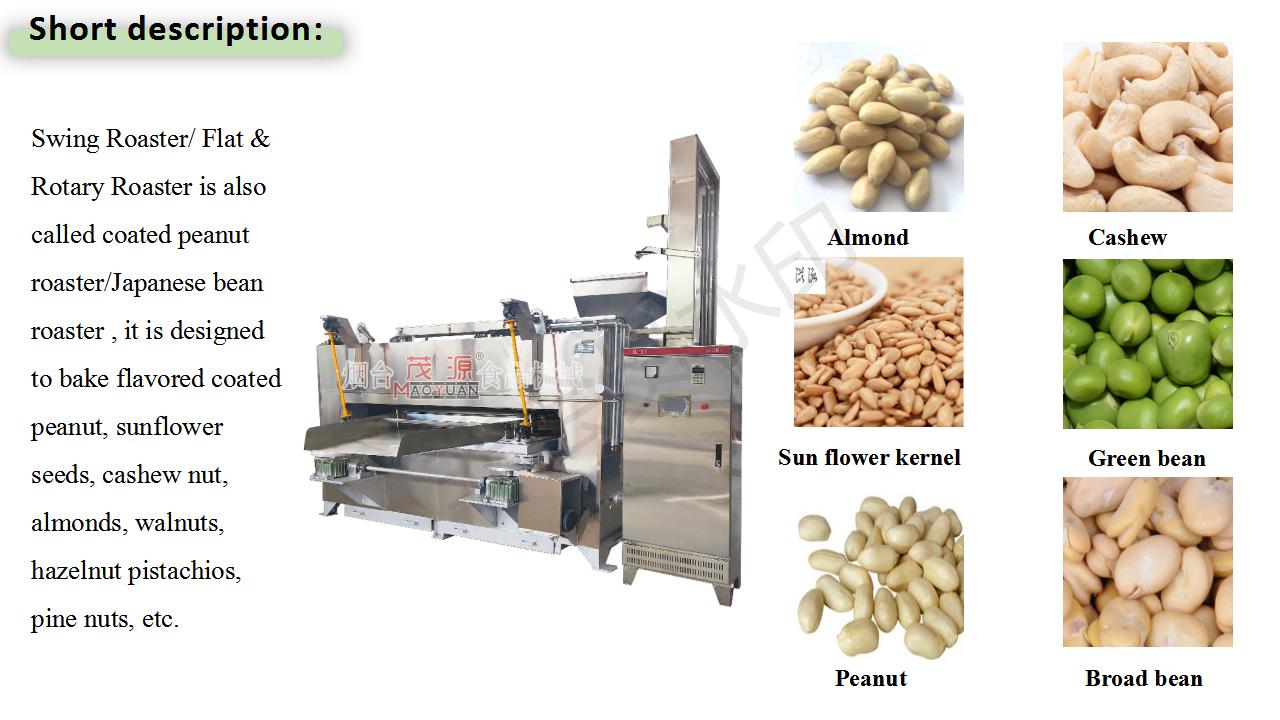Coated Peanut Swing Roaster China Manufacturers Suppliers Factory Exporter