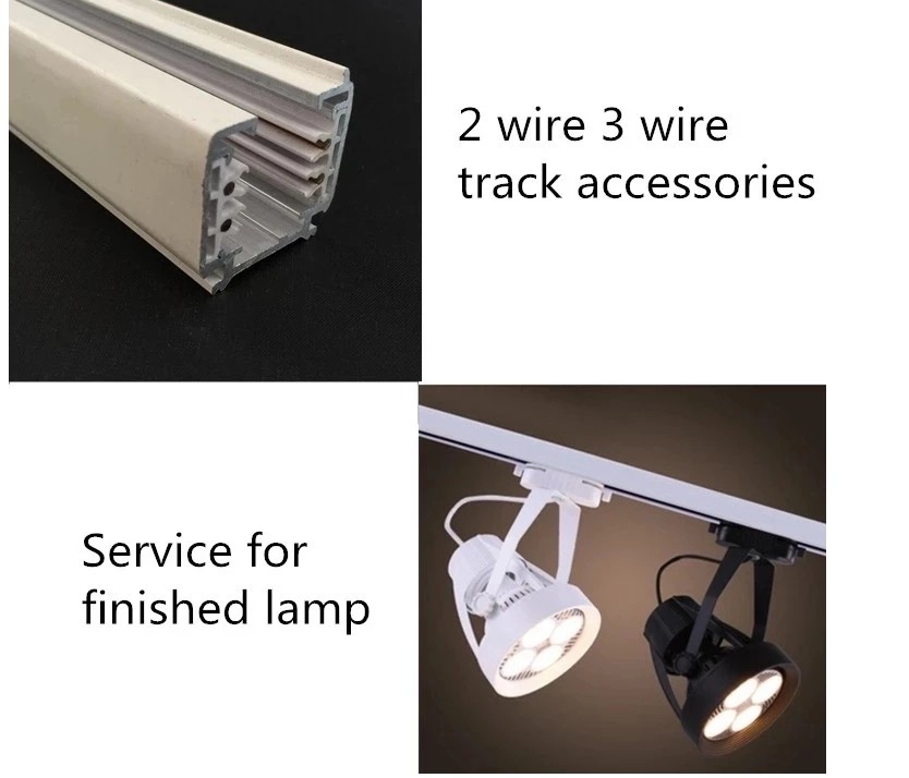 Custom Led Guide Track Inner Conductived Track Fittings, High Quality ...