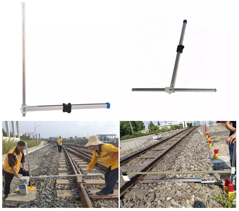 Railway Track And Basemark Distance Measuring Equipment Insulated L ...