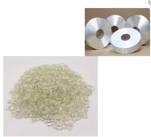 Iv 0.678 100% Virgin Pet Resin/pet Polyester Chips/pet Textile Yarn ...