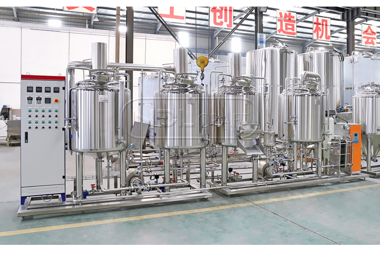 Steam Heating 200l Brewing Equipment Beer Making Machine, High Quality ...