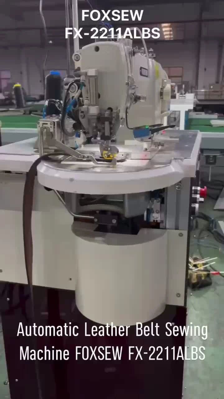 Automatic Leather Belt Stitching Machine FOXSEW FX-2211ALBS ...