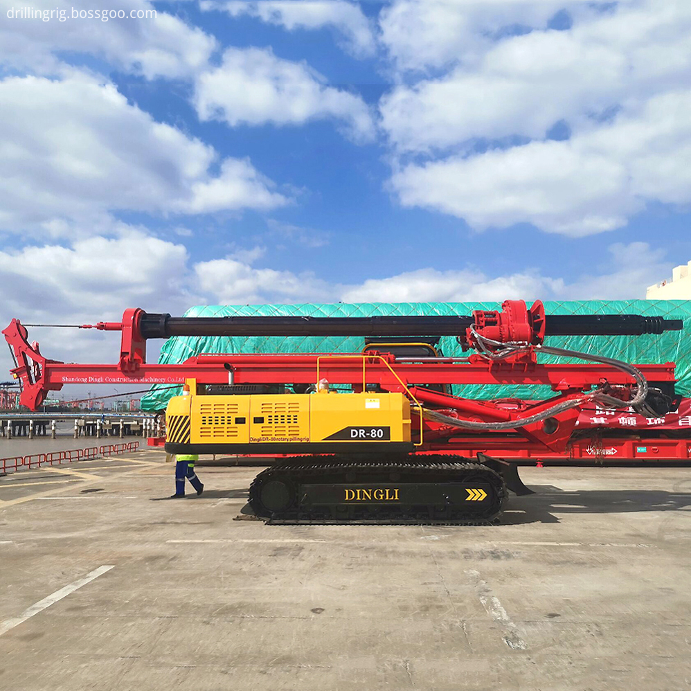 Hydraulic Rotary Bored Piling Rig Machine, High Quality Hydraulic ...