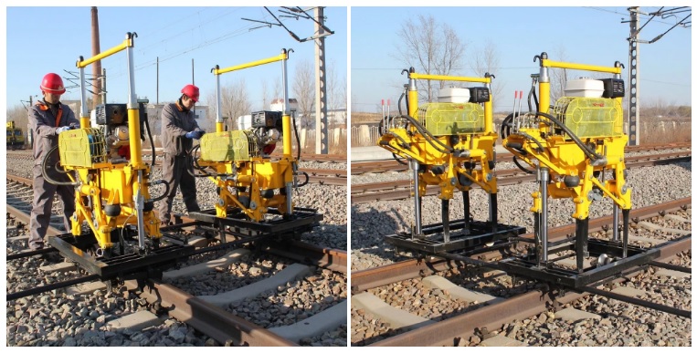 Rail Tamping Machine Hydraulic Railway Ballast Tamping Equipment, High ...