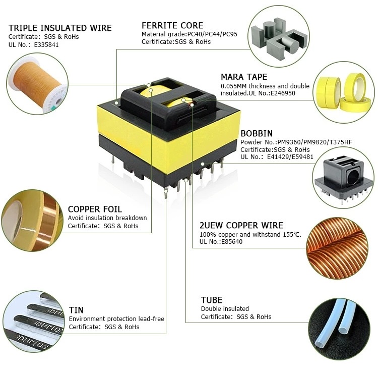 Etd44 Pcb Transformer ความถี่สูง คุณภาพสูง Etd44 Pcb Transformer ...