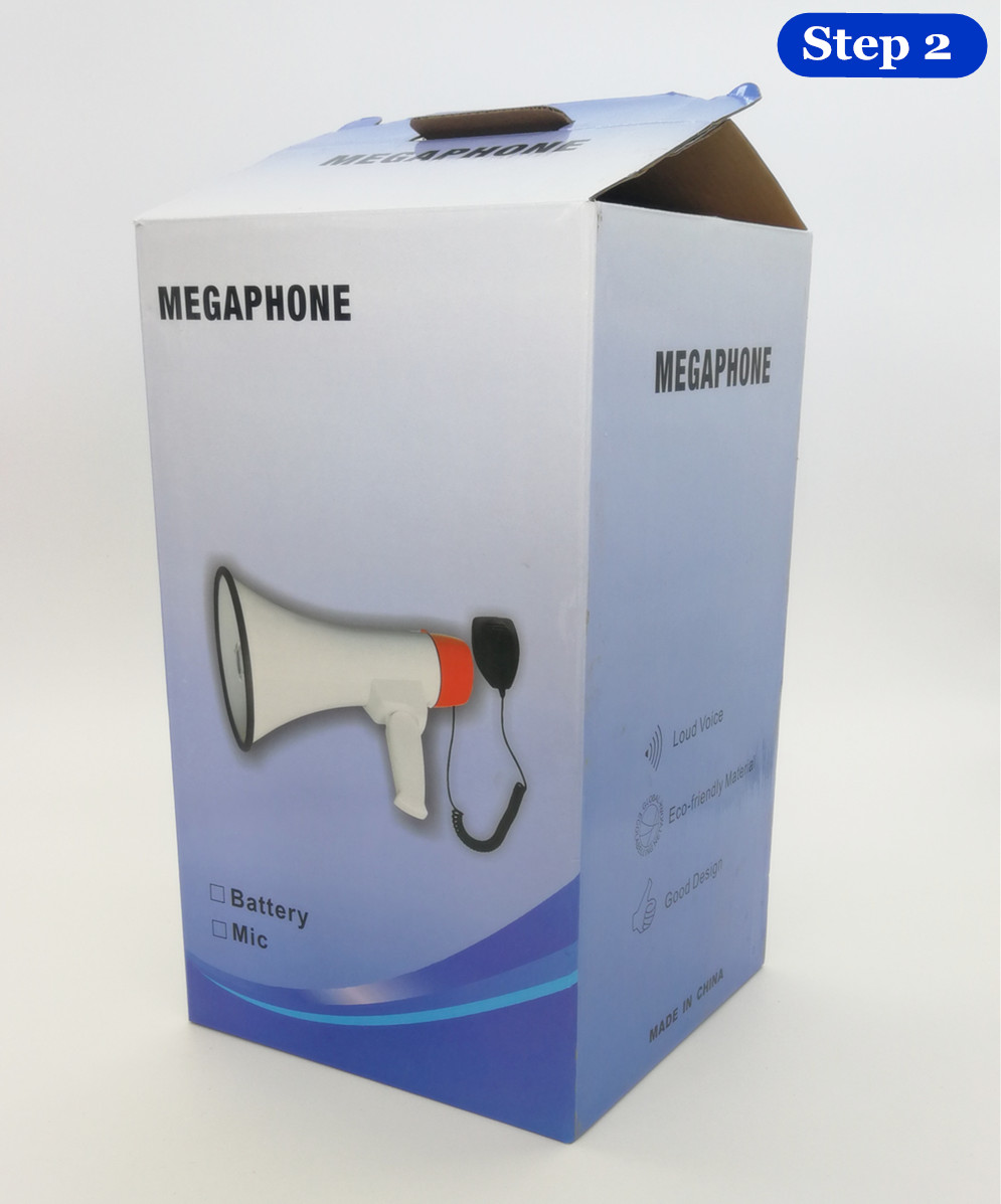 Big Power Police Recording Megaphone 50w With Siren, High Quality Big ...