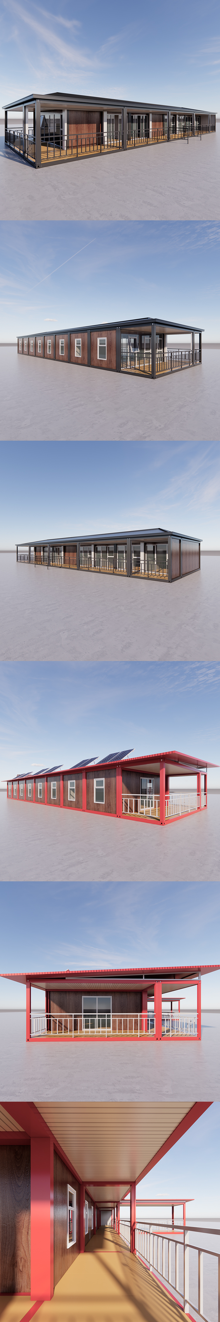 Container House With Solar Energy, High Quality Container House With ...