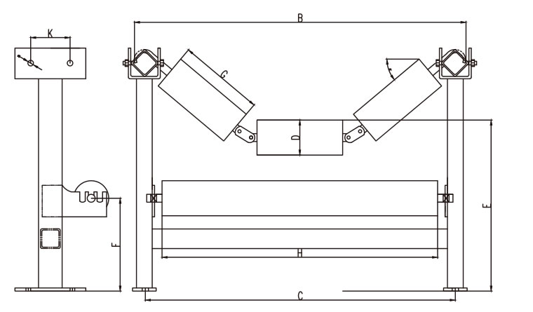 Mining Steel Garland Roller, High Quality Mining Steel Garland Roller ...