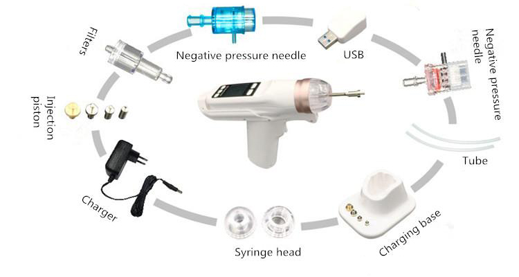 Korea Ez Negative Pressure Injection Mesotherapy Inject Meso Gun ...