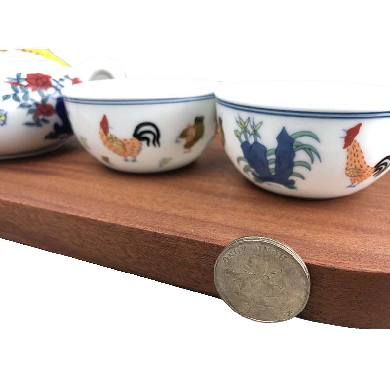 Handmade Natural Solid Wood Multi Purpose Round Trays, High Quality ...