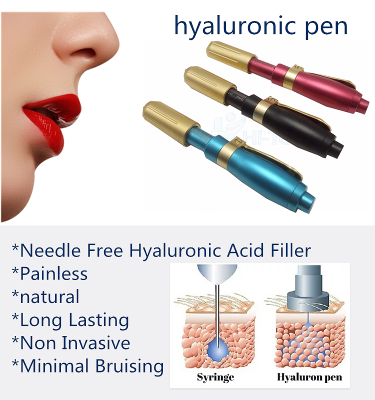 High Pressure Hyaluronic Acid Injection Pen No Needle Mesotherapy Gun ...