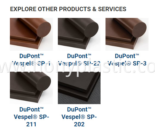 DuPont™ Vespel® SP-21 low-friction properties China Manufacturers ...