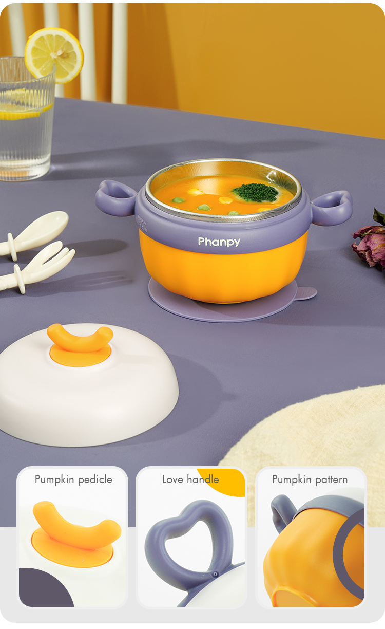 Insulation Foodgrade Unique Brand Design Baby Snack Bowl, High Quality ...