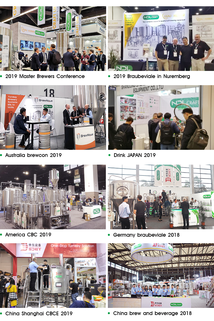 7bbl Direct-fire Two Vessel Semiauto Beer Brewing Equipment, High ...