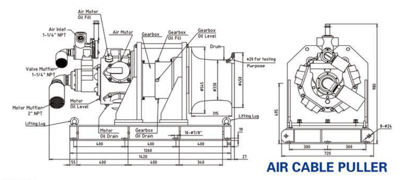 ขายส่ง Acp6000-p15 นิวเมติกดึงกว้าน คุณภาพสูง ขายส่ง Acp6000-p15 นิวเม ...