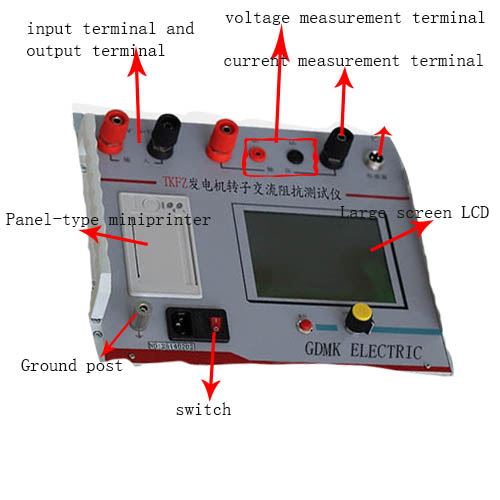 Genera Tor Rotor Ac Impedance Tester, High Quality Genera Tor Rotor Ac ...