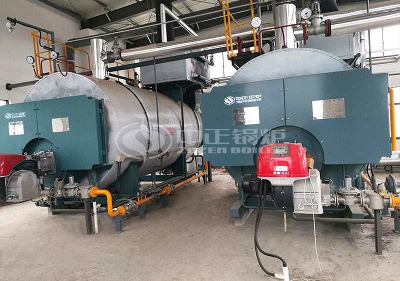 4.2mw Wns Series Hot Water Boiler For Shanghai Jinshan Youth Practice ...