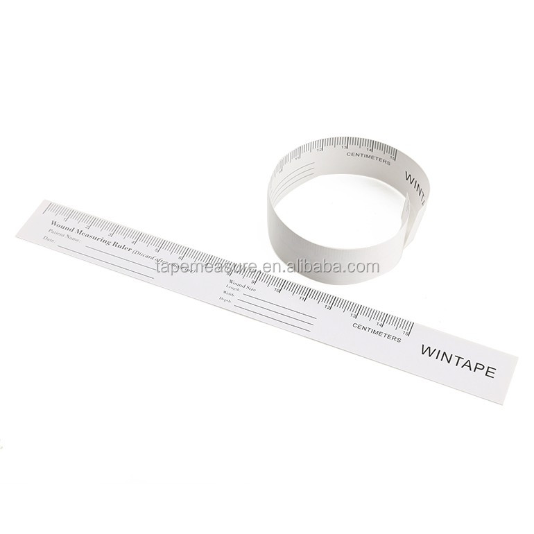15cm White Disposable Wound Paper Ruler, High Quality 15cm White ...