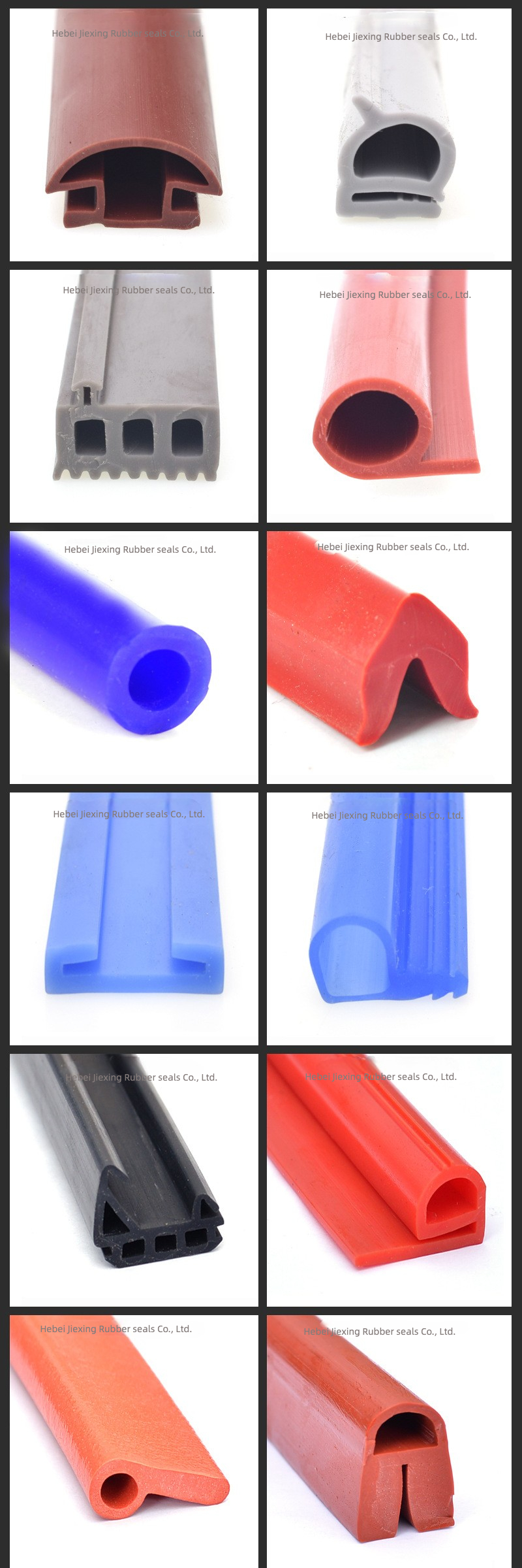 Custom Extruded Silicone Rubber Seal Strip, High Quality Custom ...