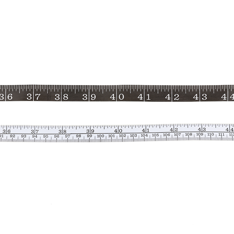 Black And White 60 Inch Tailoring Measuring Tape, High Quality Black ...