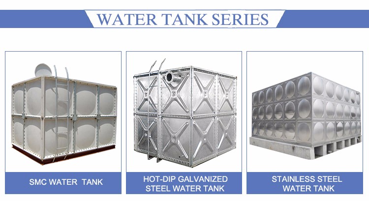 Square Type Stainless Steel Water Tank Modular Panels Ss 304 Water Tank ...