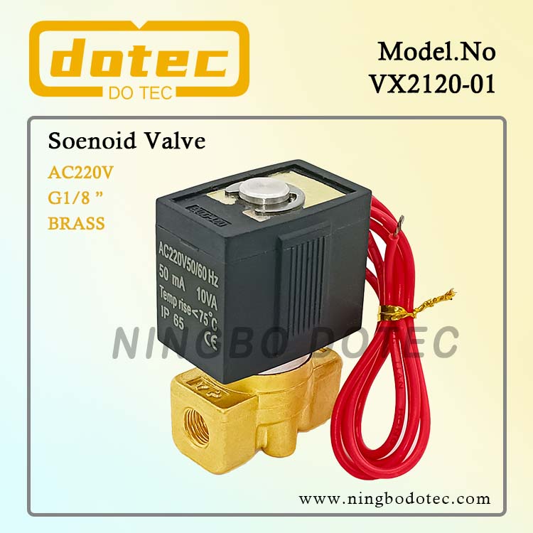 Vx2120-01 1/8'' Smc Type 2-way Brass Solenoid Valve, High Quality Vx2120-01 1/8'' Smc Type 2-way ...