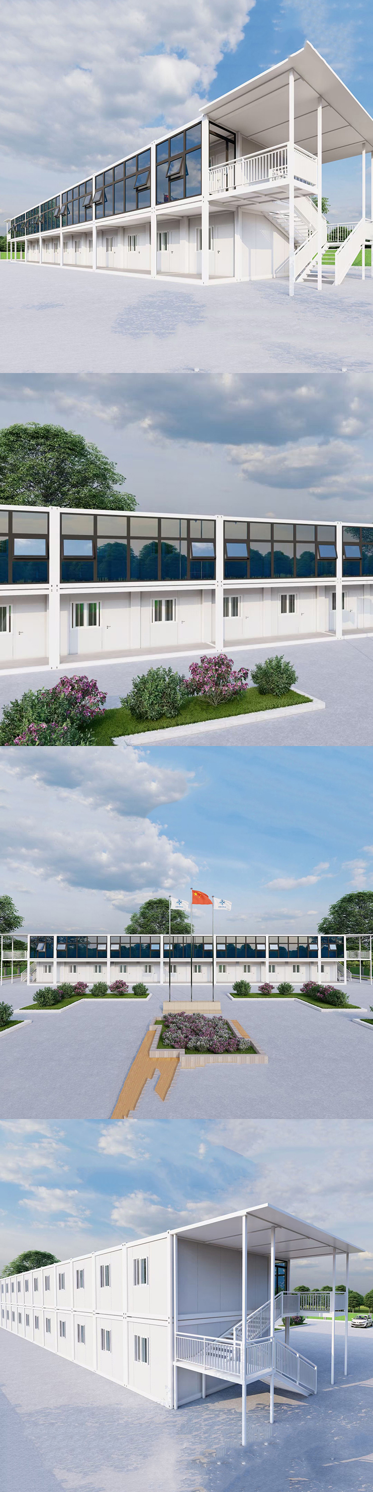 Multi Stories Guest Resort Modular Hotel Design, High Quality Multi ...