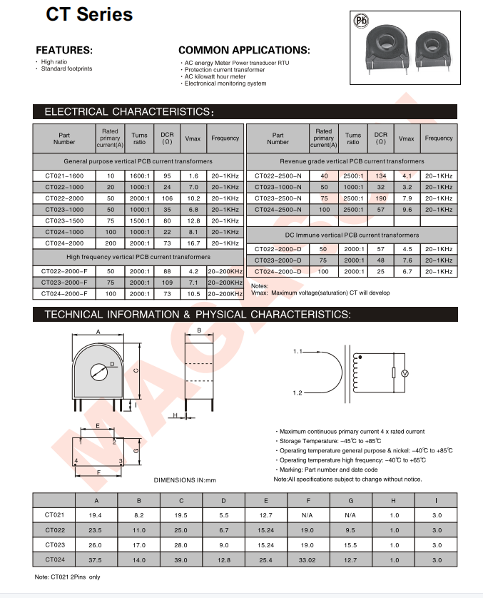 Pcb 실장 정밀 미니 Ct 변류기, Bossgoo.com의 고품질 Pcb 실장 정밀 미니 Ct 변류기