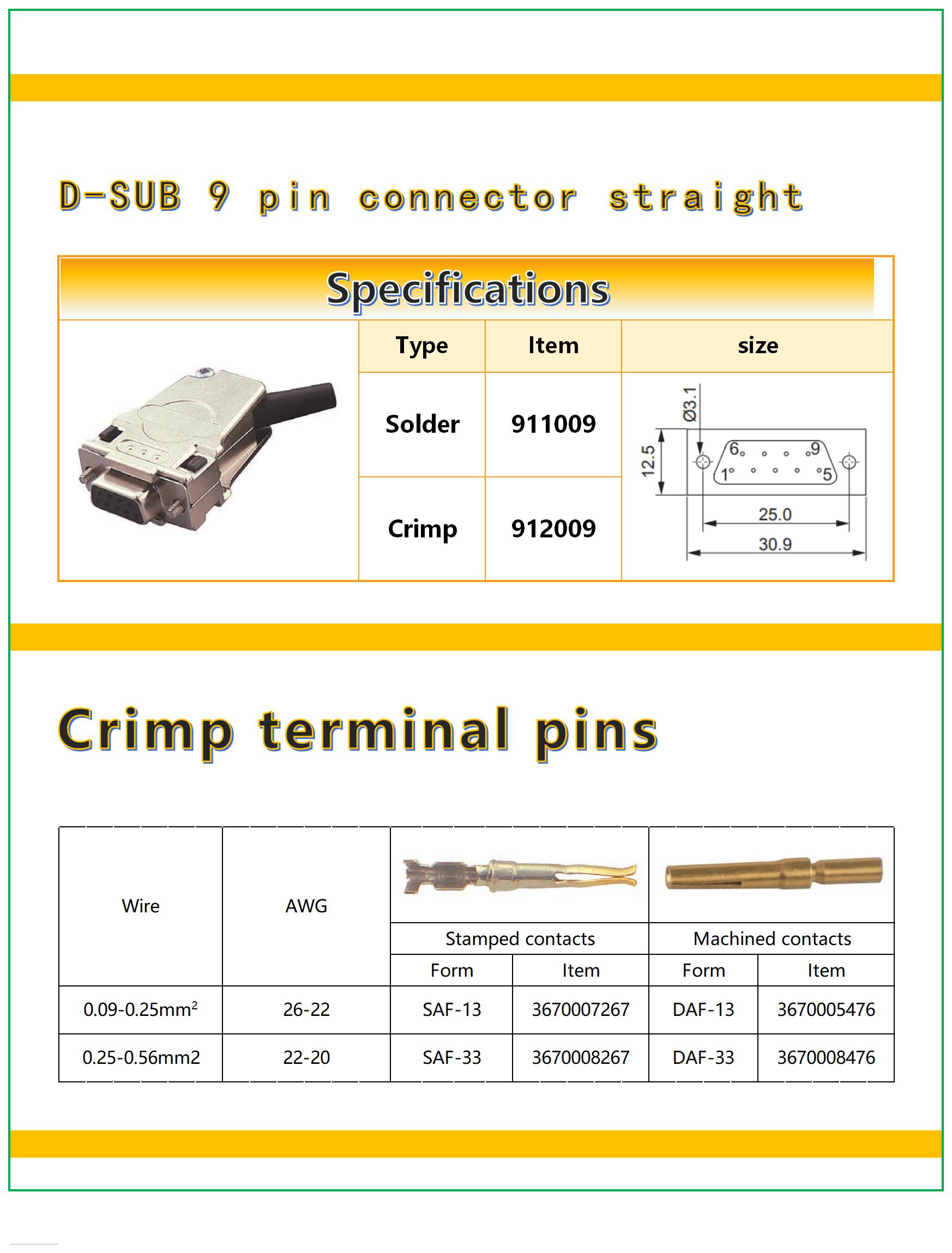D-sub 9 Pin 45 Degree Female Connector, High Quality D-sub 9 Pin 45 ...