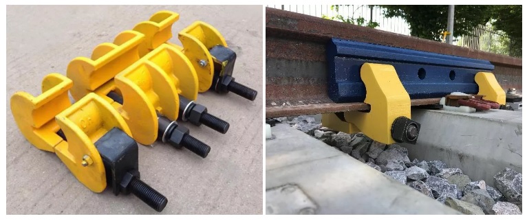 Temporary Rail Joint Clamp Rail Clamp Rail Maintenance Equipment, High ...