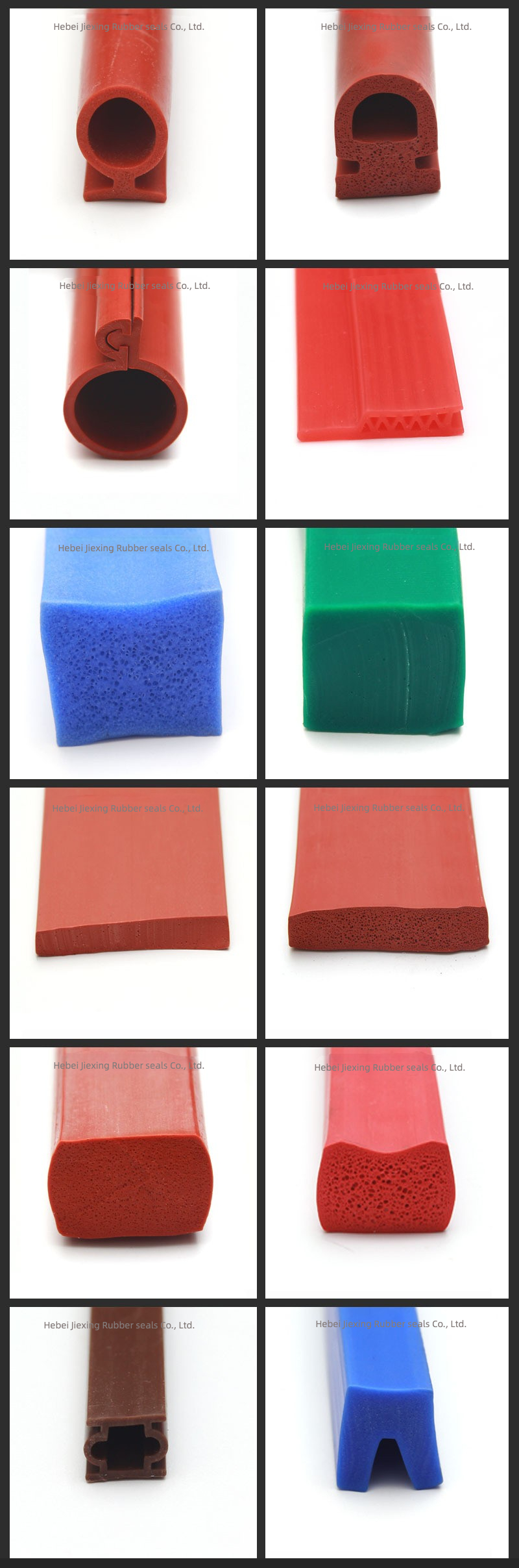 Custom Extruded Silicone Rubber Seal Strip, High Quality Custom ...