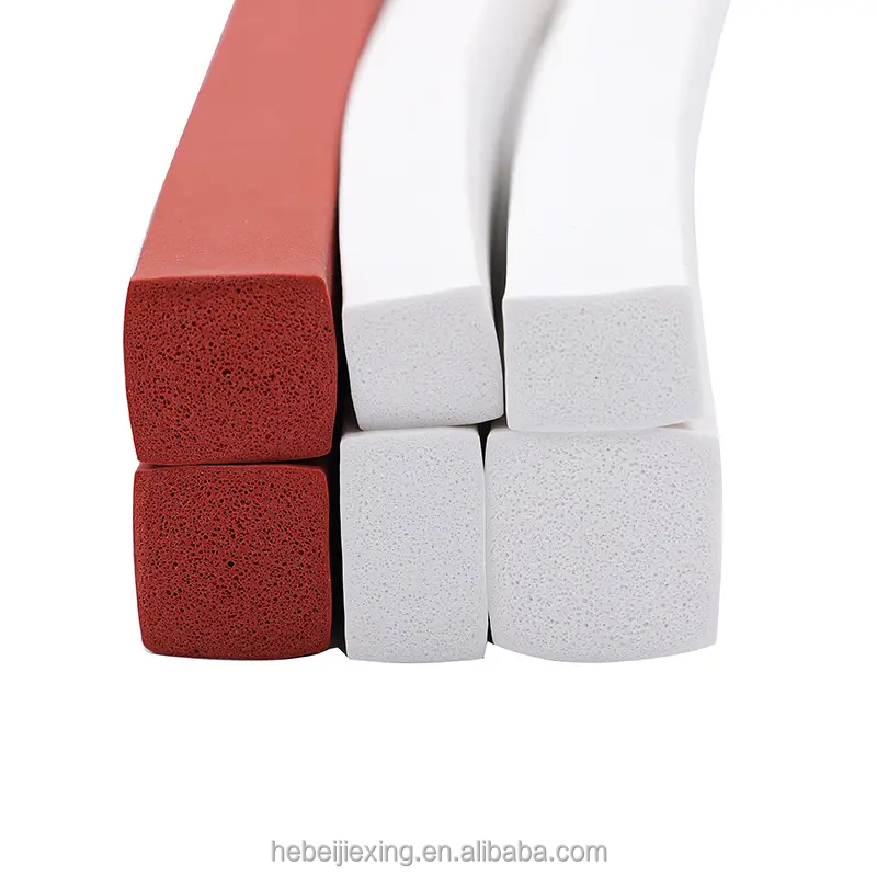 Silicone Sponge Foam Rubber Seal Strip, High Quality Silicone Sponge ...