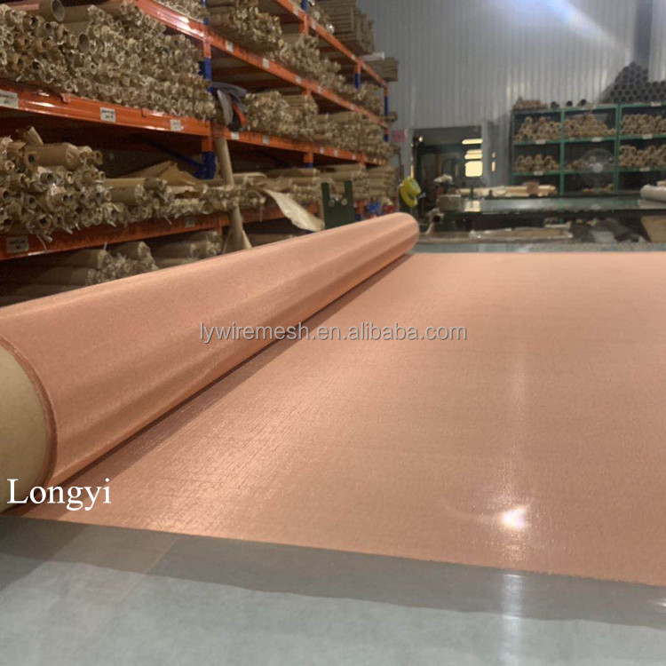 Emf Rf Shielding Faraday Cage Pure Copper Wire Mesh Screen Fabric, High ...