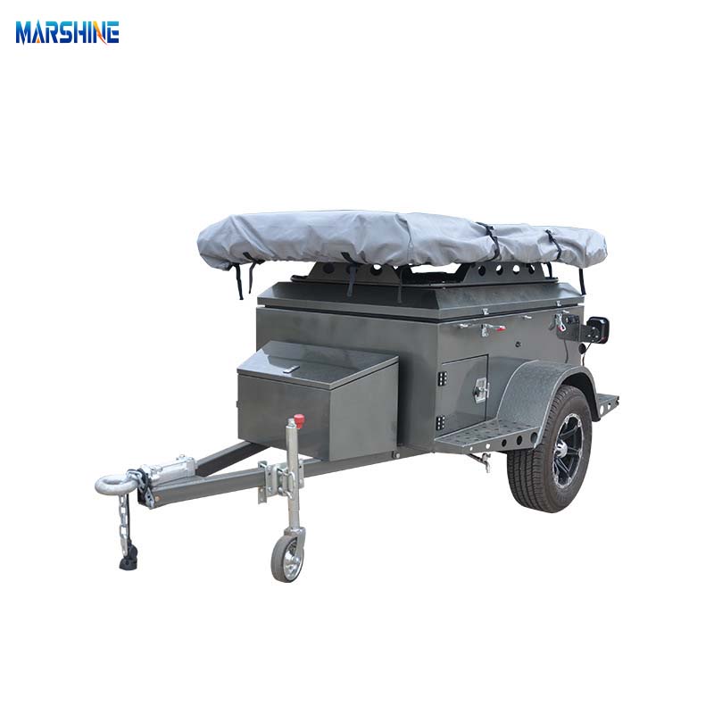 Box Trailer Single-axle 4x6 Utility Trailer For Sale, High Quality Box ...