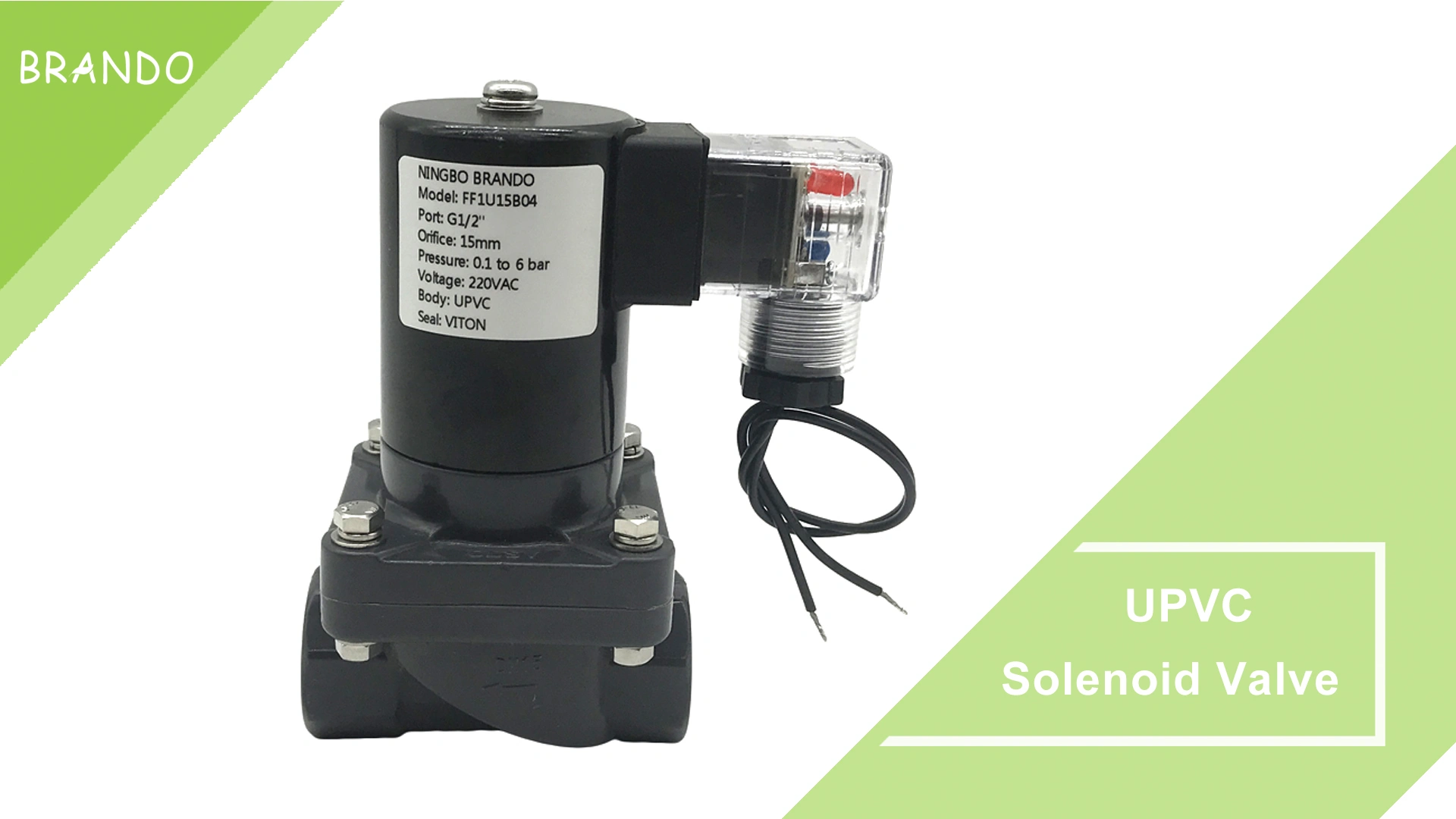 China UPVC Solenoid Valve Manufacturer