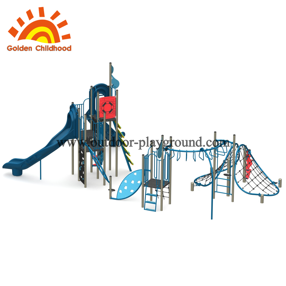 Multi Public Park Outdoor Structures Playground, High Quality Multi ...