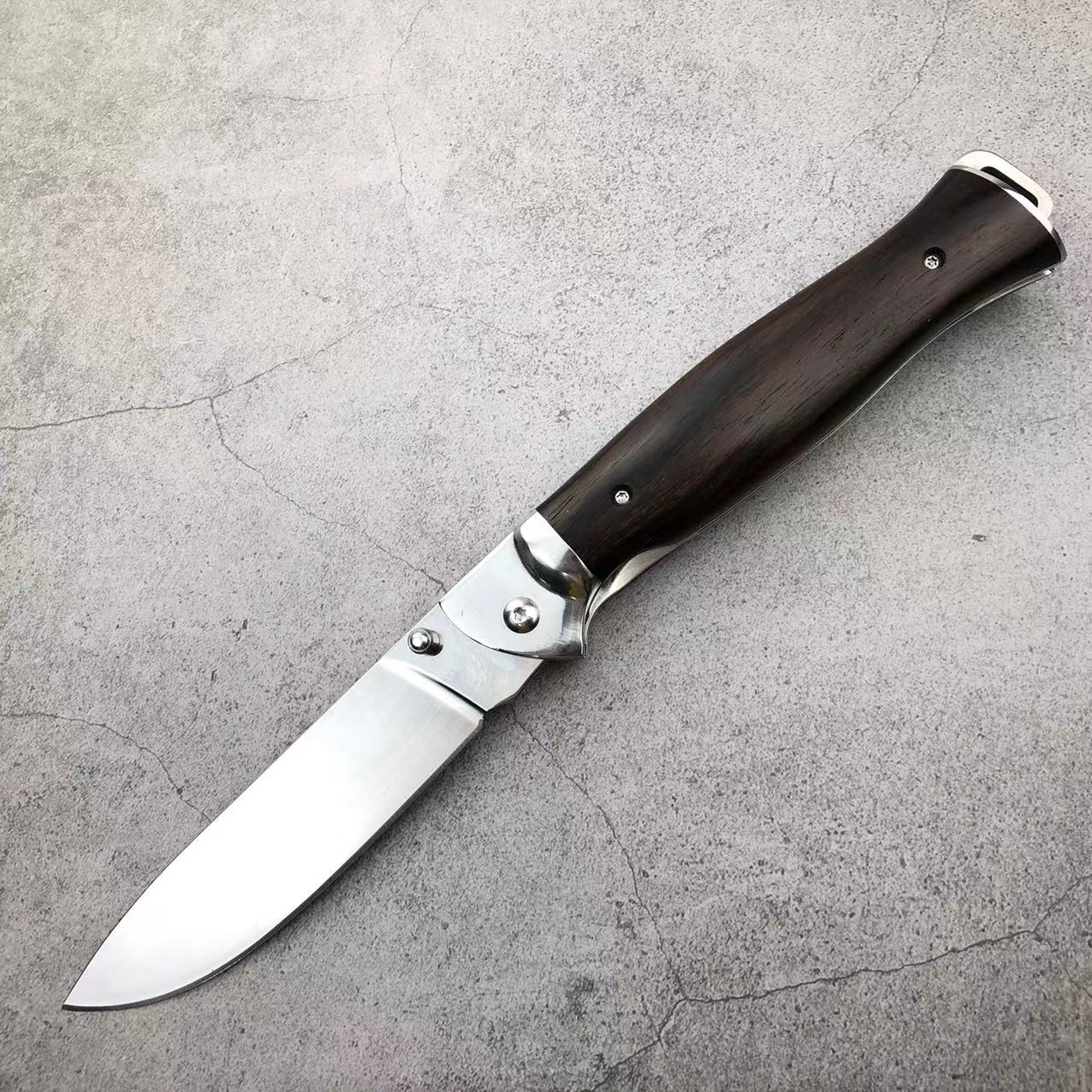 Russian Style Shiny Blade Outdoor Hunting Knife, High Quality Russian ...