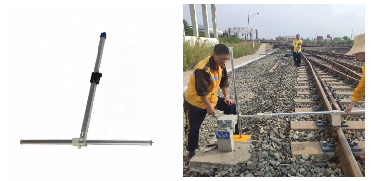 Railway Track And Basemark Distance Measuring Equipment Insulated L ...