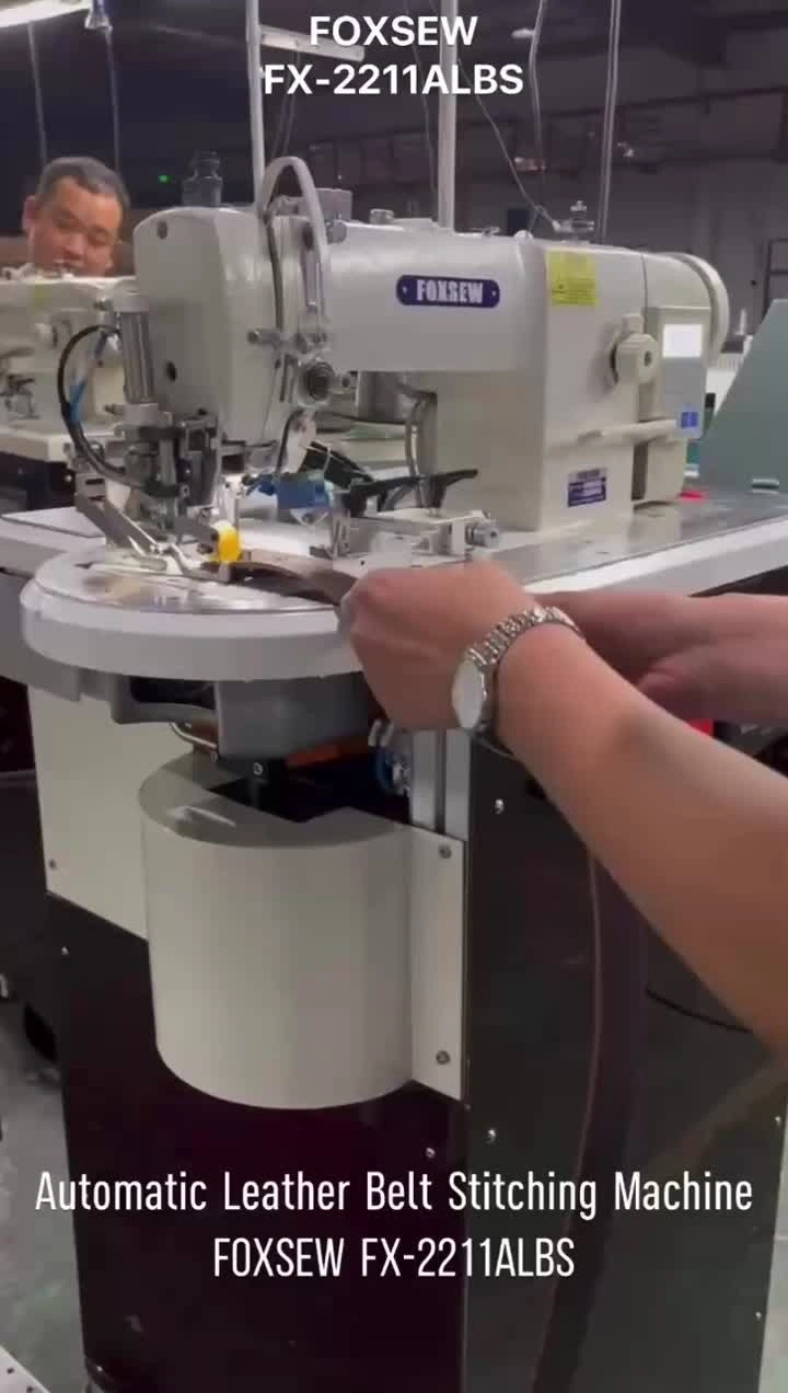 Automatic Leather Belt Sewing Machine FOXSEW FX-2211ALBS Manufacturer in China